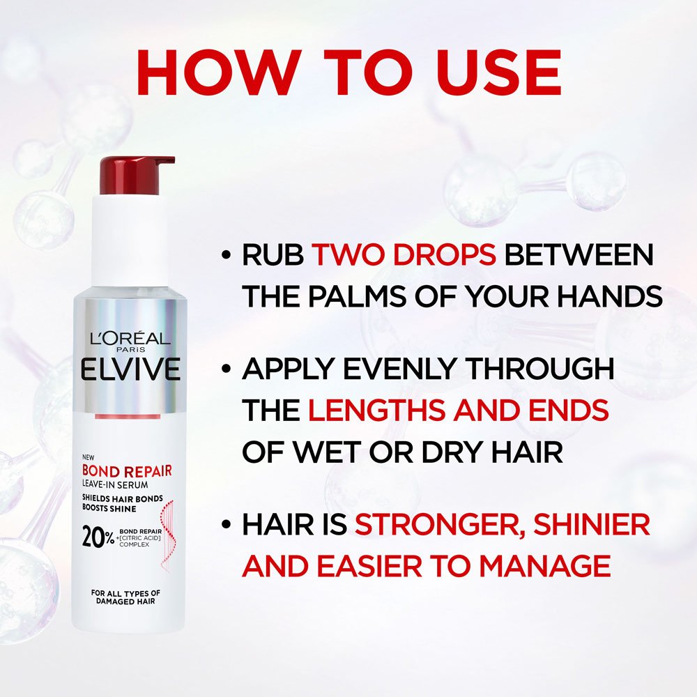 Elvive Bond Repair Leave-In Serum| Haircare | L'Oréal Paris