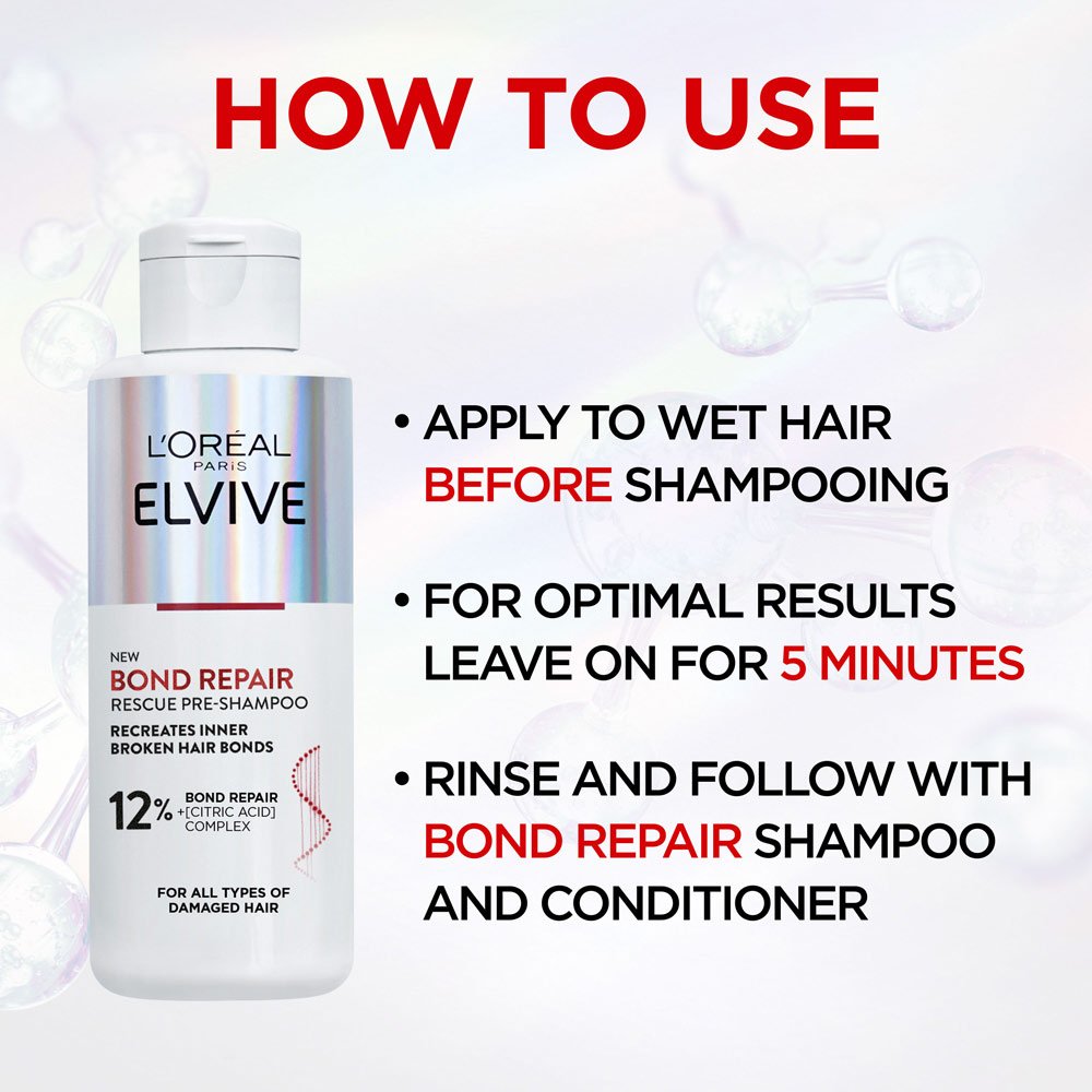 Elvive Bond Repair Pre-Shampoo Treatment| Hair care | L'Oréal Paris