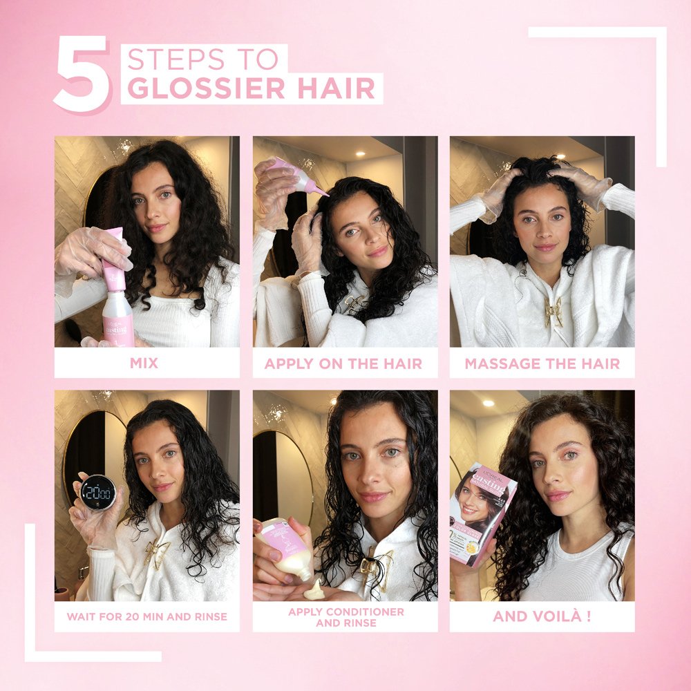 Casting Natural Gloss 553 Spiced Auburn Semi Permanent Hair Dye| Hair ...