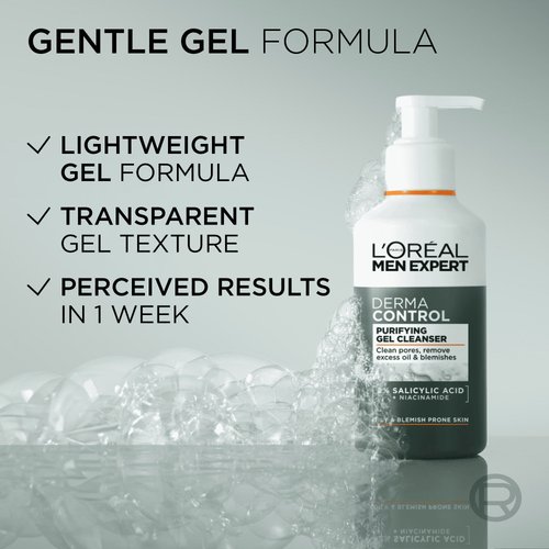 Derma Control Cleansing Gel |Men Expert| L'Oréal Paris