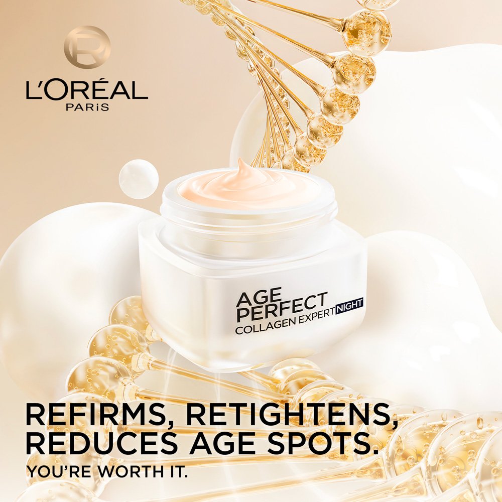 Age Perfect Night Face Cream | Anti-Aging Skincare | L'Oréal Paris