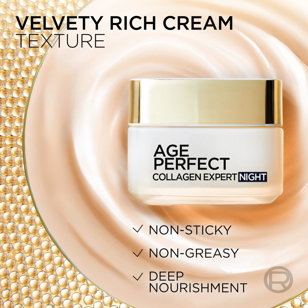 Age Perfect Night Face Cream | Anti-Aging Skincare | L'Oréal Paris