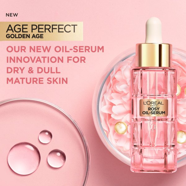 Age Perfect Golden Age Rosy Oil Serum | Skincare | L'Oréal Paris