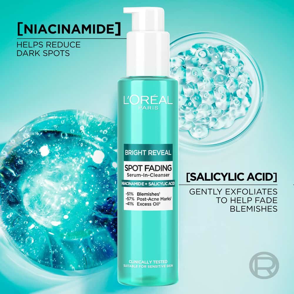 Spot Fading Serum - Cleanser | Bright Reveal | L'Oréal Paris UK