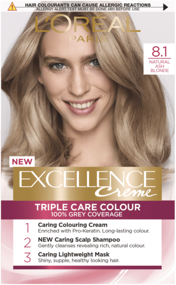 Natural Ash Blonde 8.1 | Permanent Hair Dye | L'Oréal Paris
