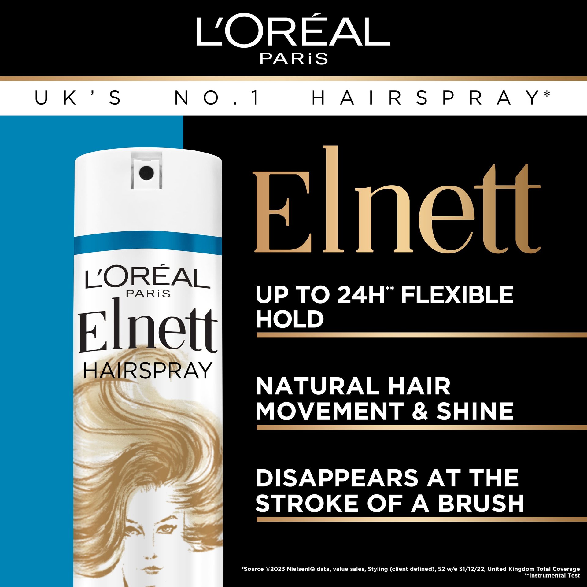 Elnett Hairspray Flexible Hold| Hair Style | L'Oréal Paris