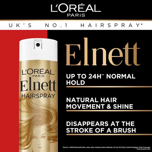 Elnett Hairspray Normal Hold| Hair Style | L'Oréal Paris
