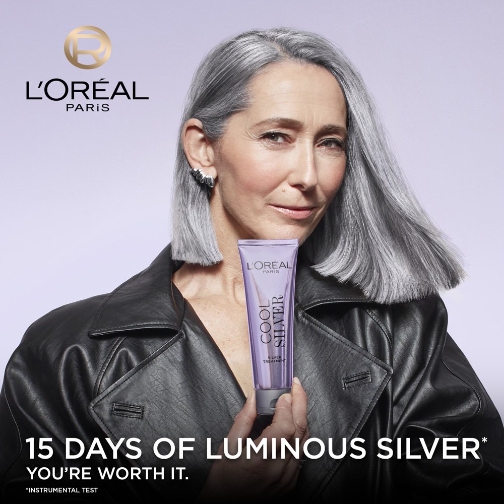 Cool Silver | Grey Hair Toner Anti-Yellow | L'Oréal Paris UK