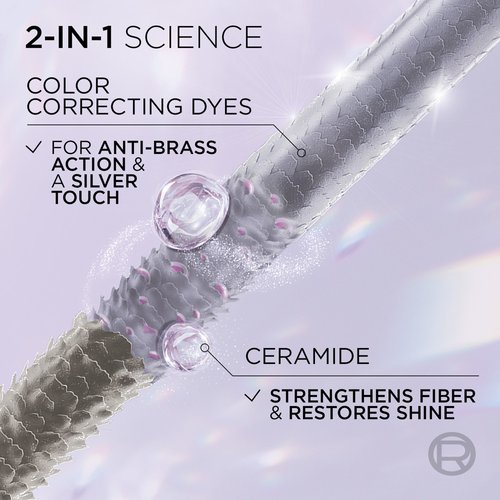 Cool Silver | Grey Hair Toner Anti-Yellow | L'Oréal Paris UK