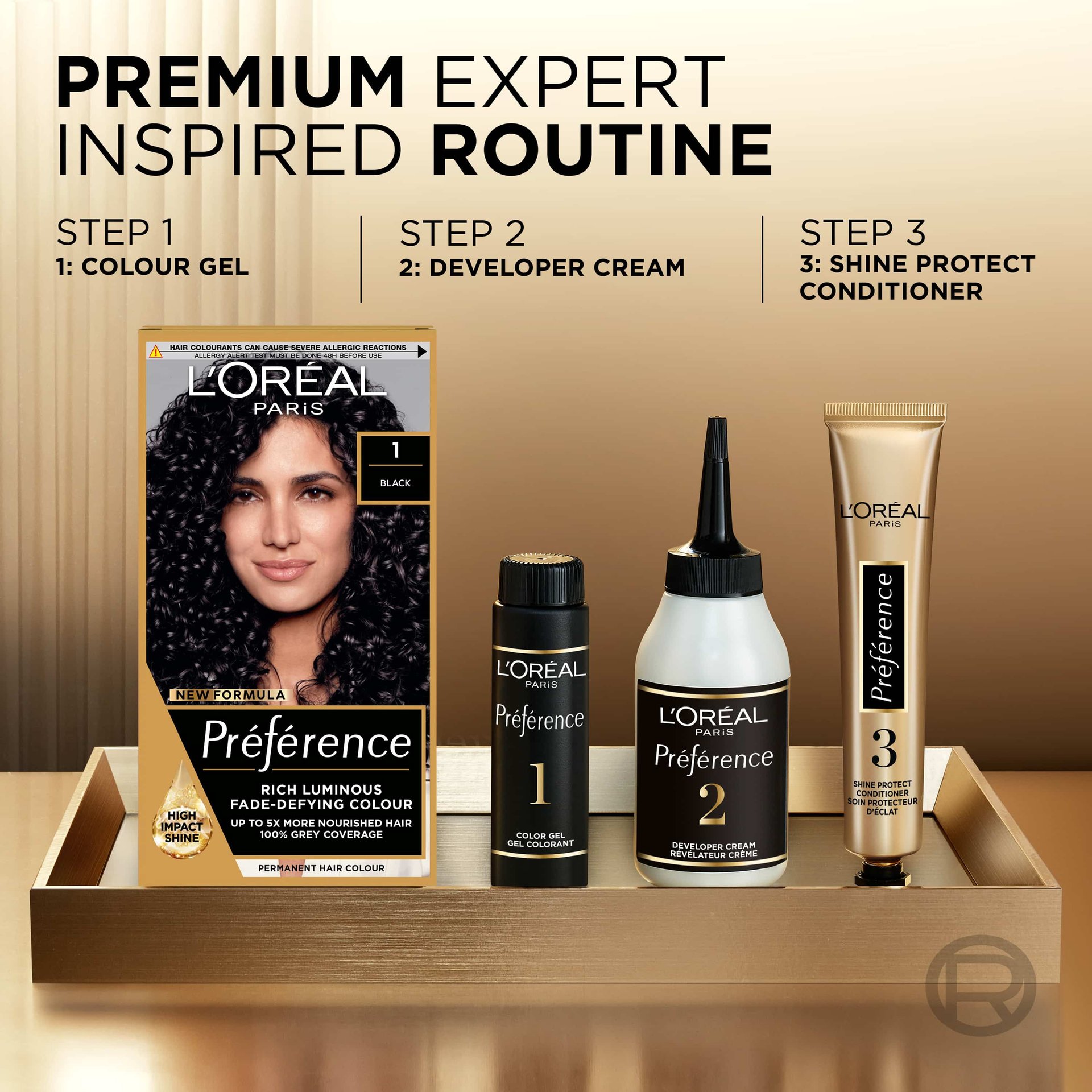 Préférence 1 Napoli Black Permanent Hair Dye | Hair Colour | L'Oréal Paris