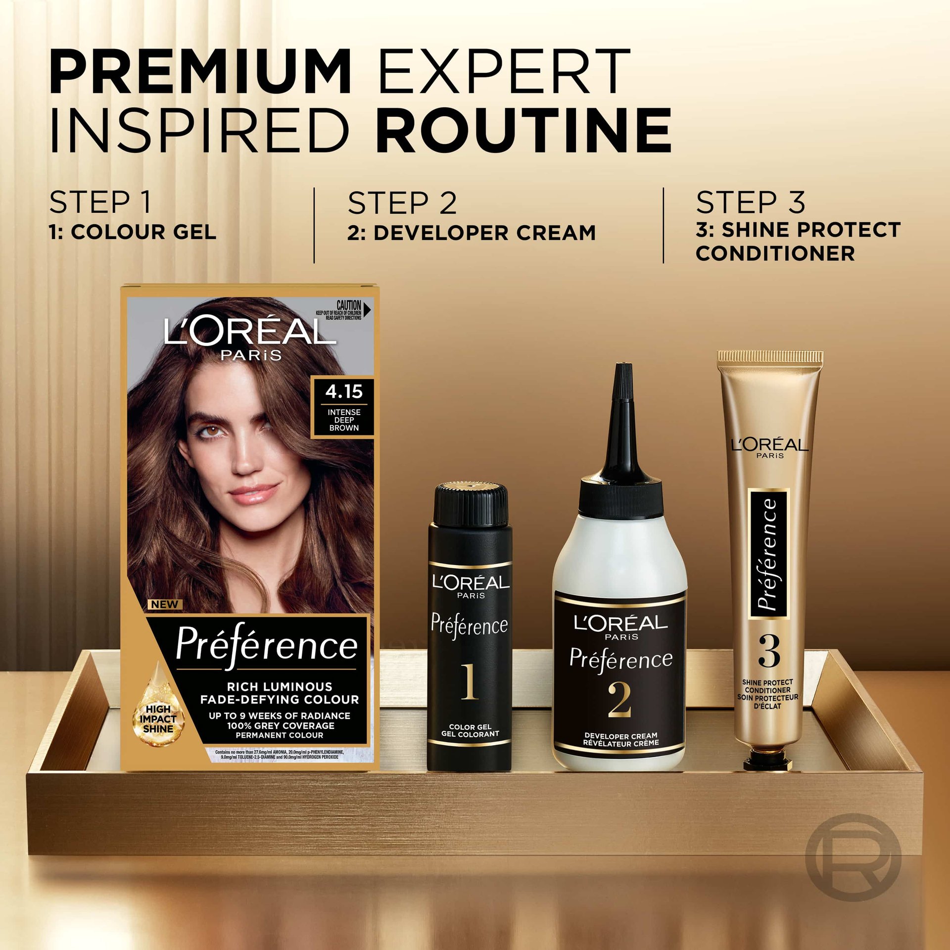 Préférence 4.15 Caracas Intense Deep Brown Permanent Hair Dye | Hair ...