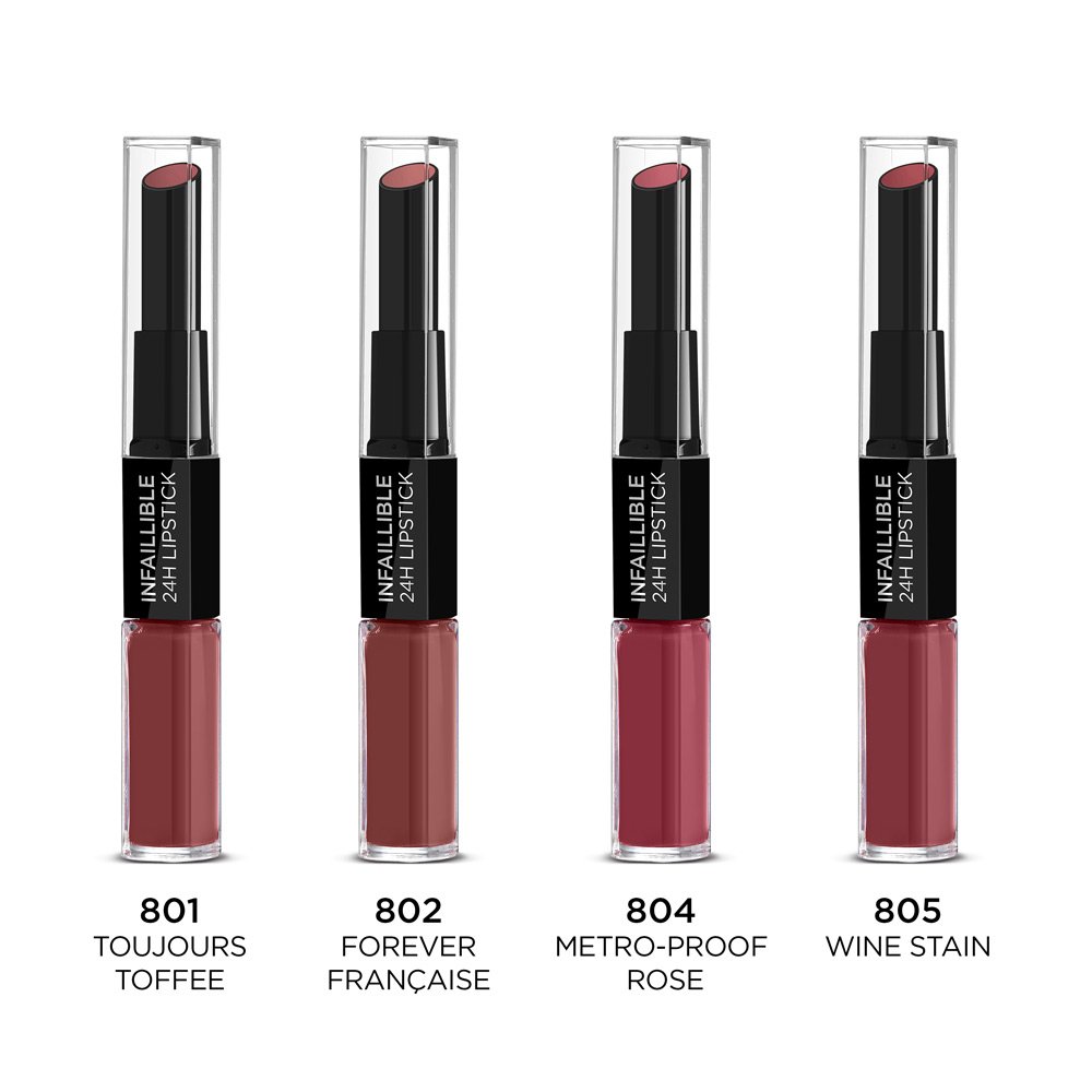 Infallible Longwear 2 Step Lipstick 801 Toujours Toffee | Cosmetics | L ...