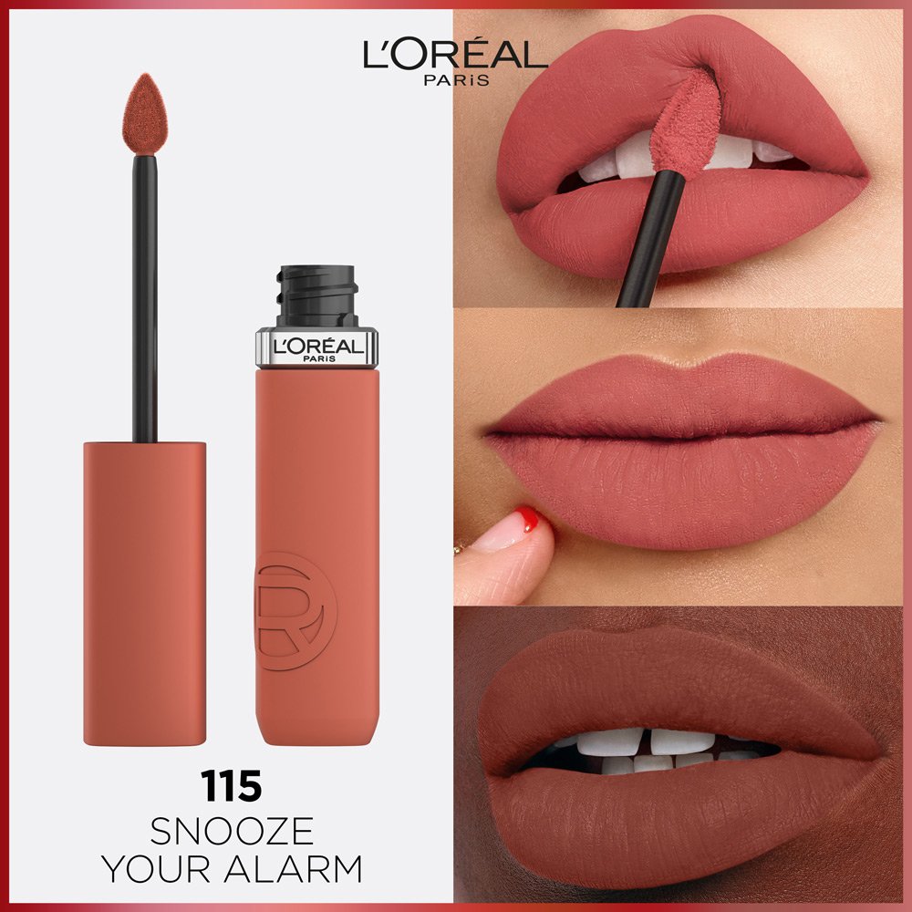 Snooze Your Alarm | Matte Resistance Liquid Lipstick | L'Oréal Paris
