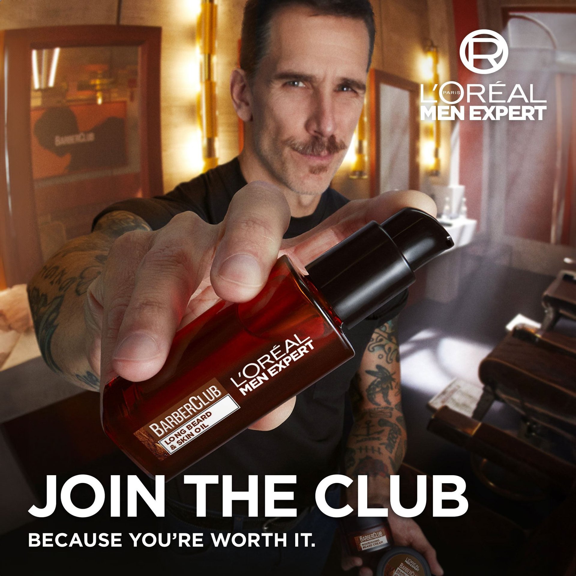 Long Beard Oil For Men | Barber Club | L'Oréal Paris UK
