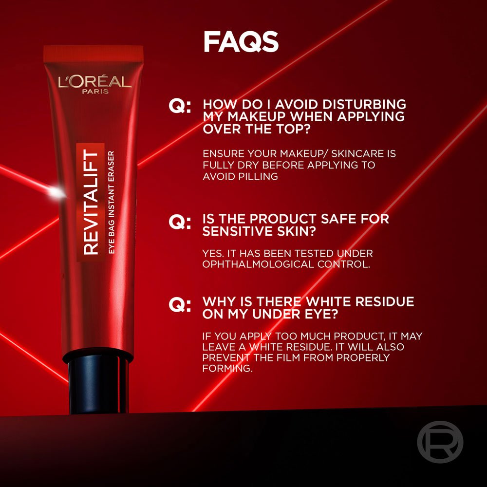 L'Oréal Paris Revitalift Laser Eye Bag Eraser | L’Oreal Paris Skincare.