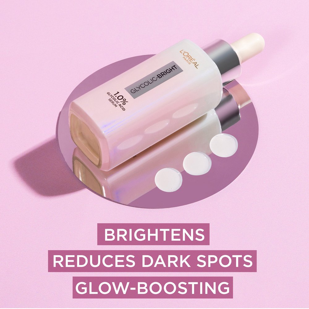 Glycolic Bright Instant Glowing Serum| Skincare | L'Oréal Paris