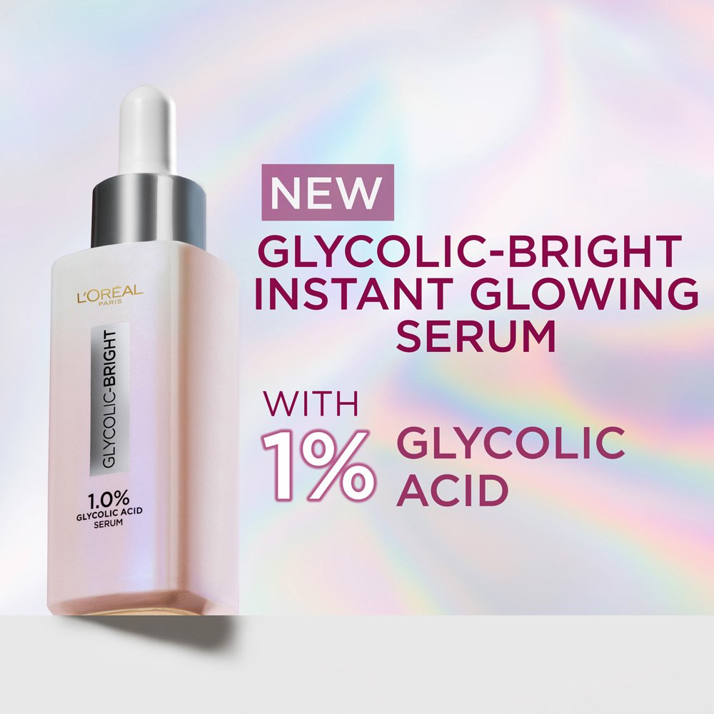 Glycolic Bright Instant Glowing Serum| Skincare | L'Oréal Paris