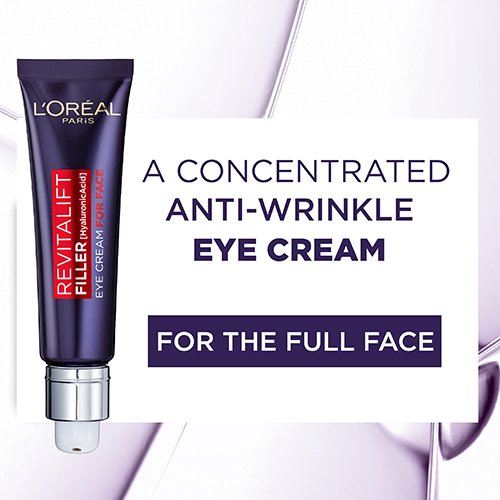 Revitalift Filler [+ Hyaluronic Acid] Eye Cream For Face | Skin Care ...